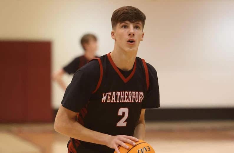 Weatherford Basketball Spotlight – Nate Reherman – Presented by Eagle ...
